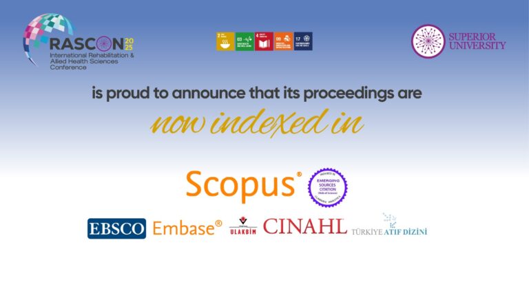 3rd International Rehabilitation & Allied Health Sciences Conference ...